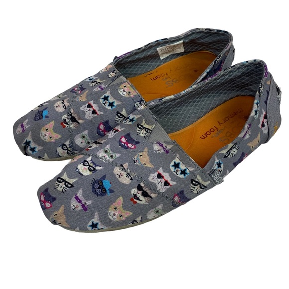 Skechers | Shoes | Sketchers Bobs Shoes Loafers Slipon Cats Womens 65 ...
